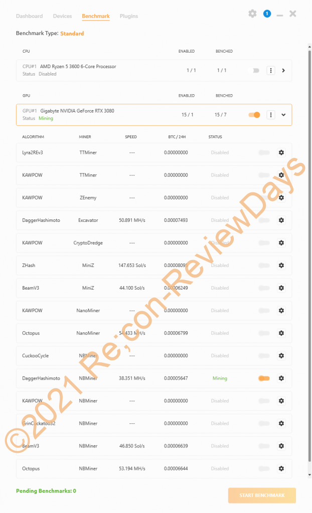 NiceHash Minerの設定を適当にまとめてみました – Recon-ReviewDays