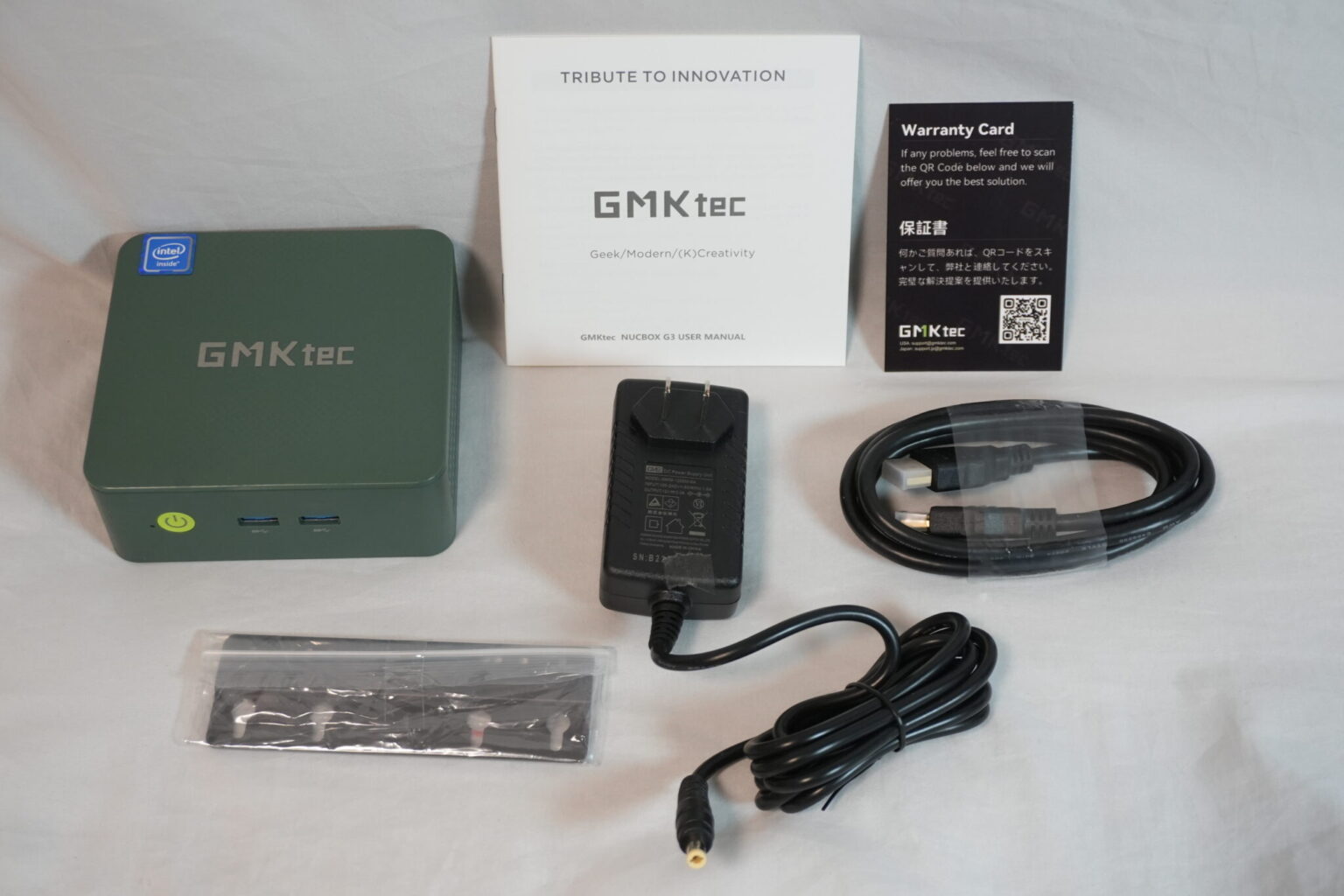 GMKtec製のIntel N100を搭載したミニPC「NucBox G3」を簡単にレビューする | Recon-ReviewDays