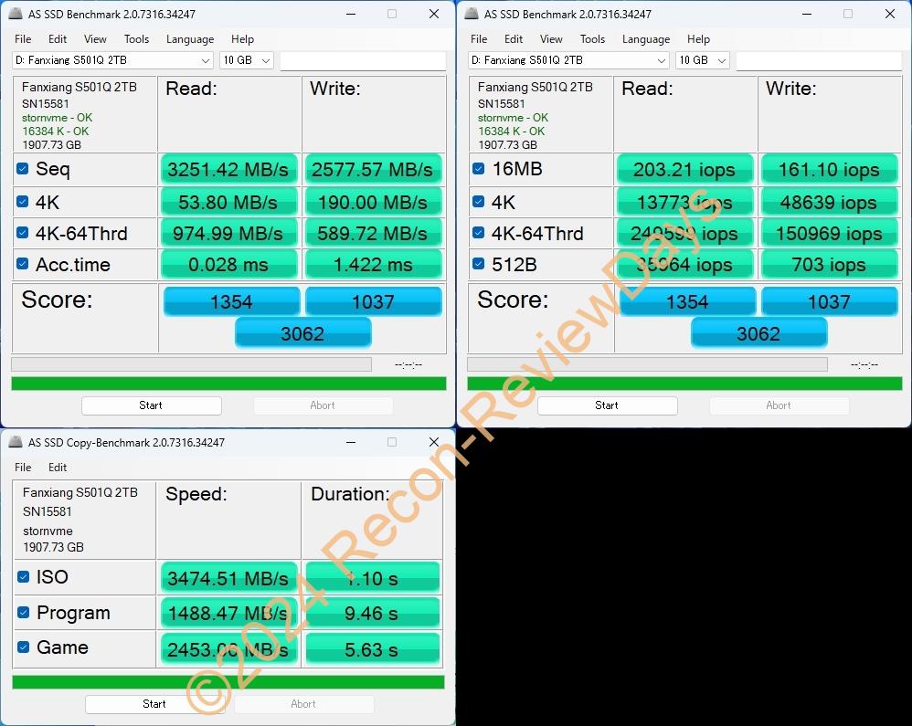 fanxiang製のM.2 2280 NVMe SSD「S501Q 2TB」を簡単にレビュー - Recon-ReviewDays